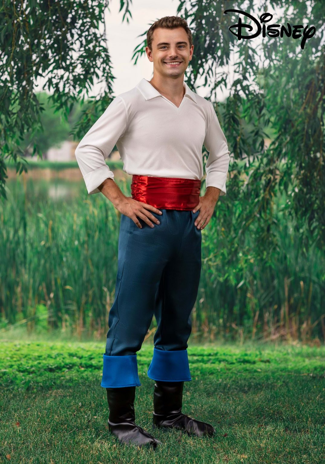 Men's Disney The Little Mermaid Prince Eric Costume - Halloween Costume ...