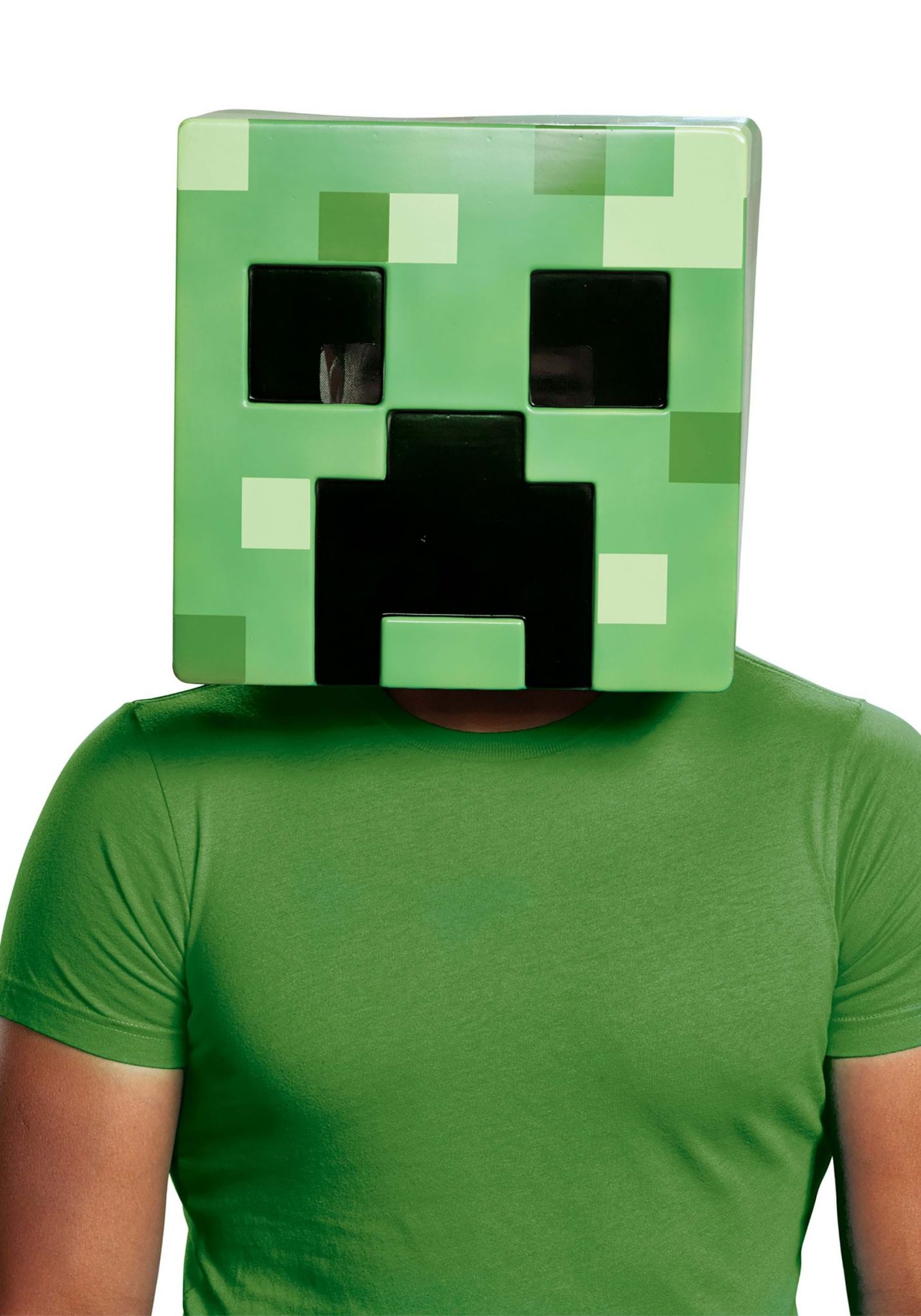 Minecraft Creeper Mask - Halloween Costume Ideas